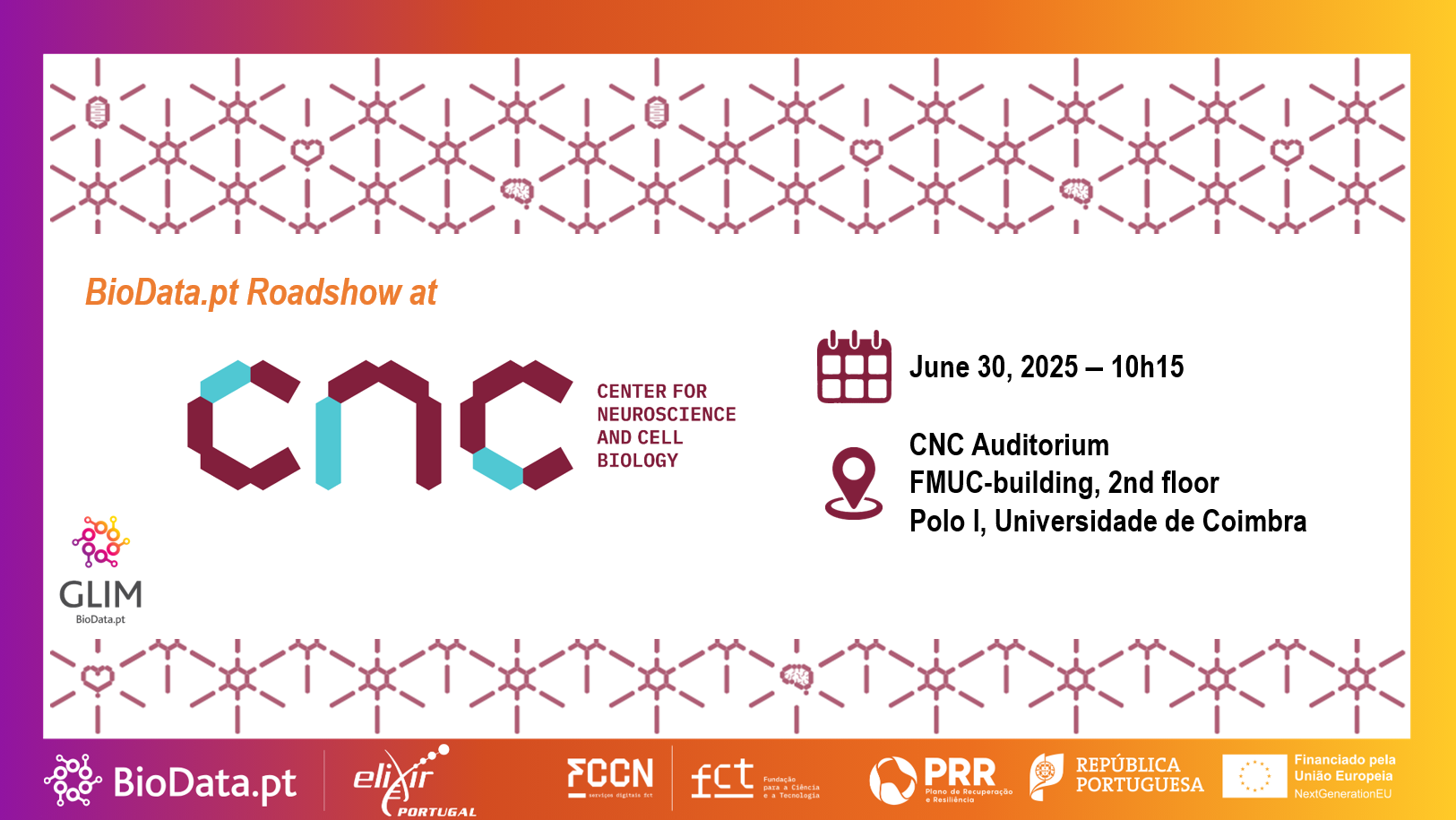 GLIM-Biodata roadshow on FAIR data practices & tools | CNC UC